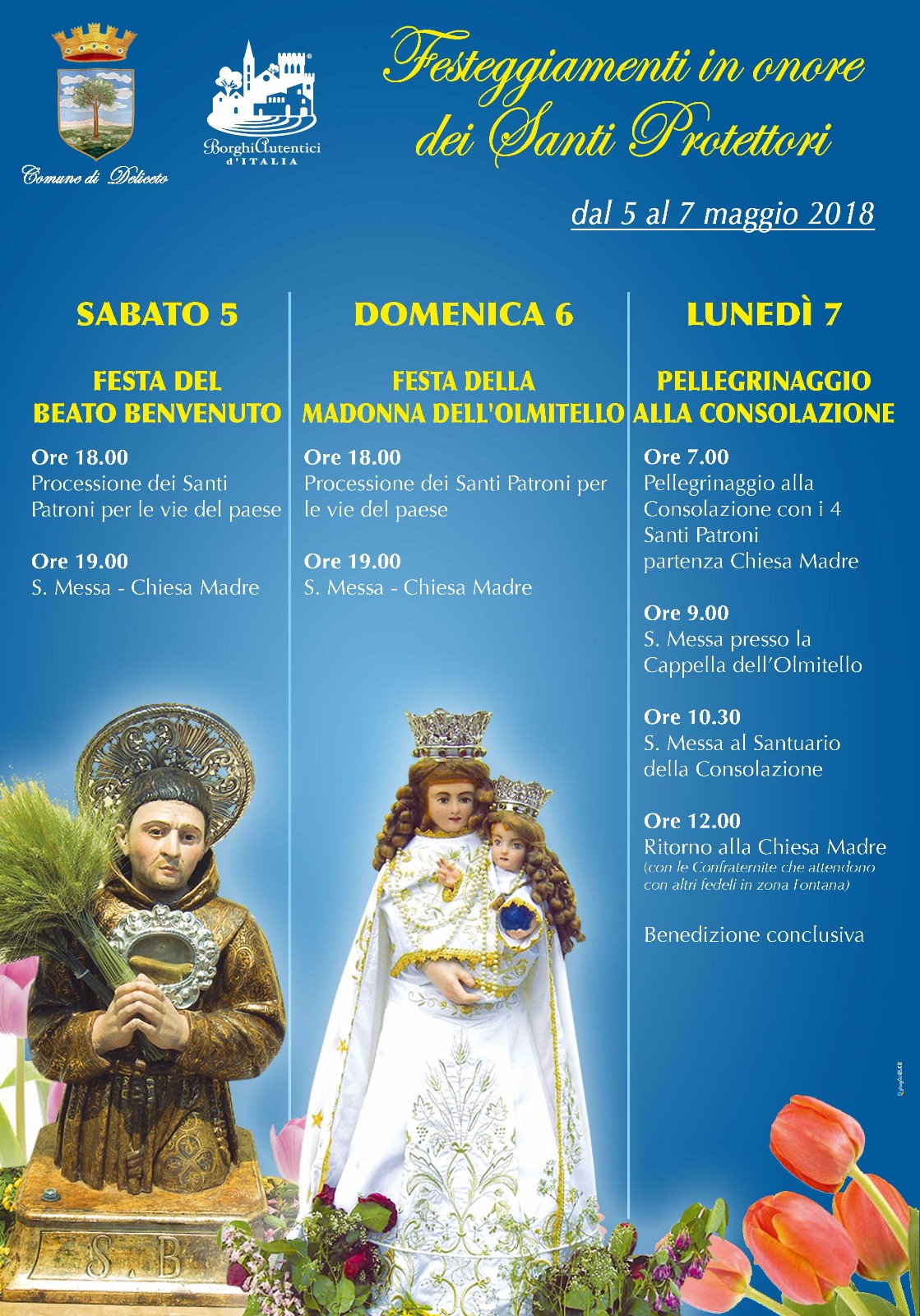 Festeggiamenti in onore dei Santi Protettori – Comune Deliceto
